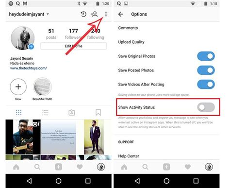 Turn Off Activity Status On Instagram And Hide Yourself The Tech Toys