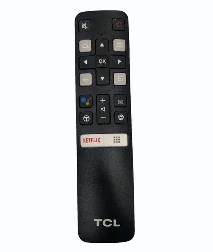 Black Wireless TCL LED TV Remote At Piece In Chennai ID