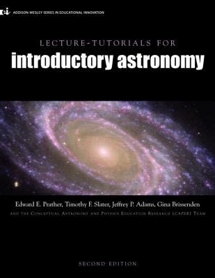 Lecture Tutorials For Introductory Astronomy By Edward E Prather Tim