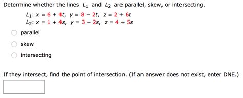 solved determine whether the lines l1 and l2 are parallel