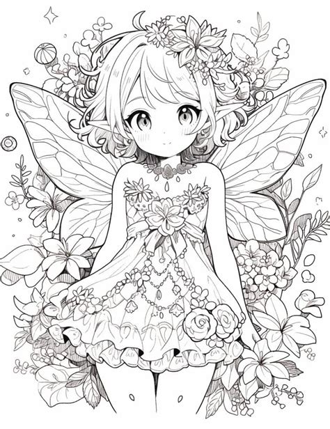 프린트도안 숲의 요정 페어리루 색칠놀이 색칠공부 Artofit