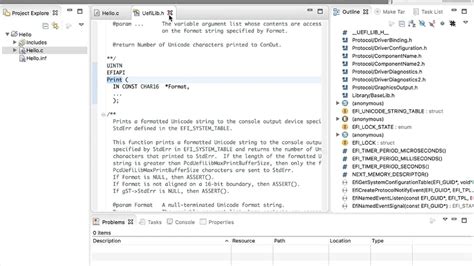 EDK II Plugins For Eclipse Existing Module Project YouTube