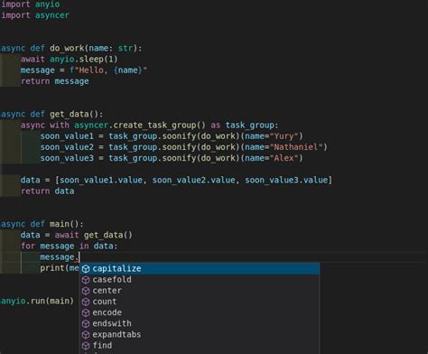 Soonify Return Values Asyncer