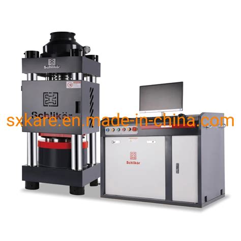 Automatic Concrete Cube Compression Testing Machine Equipment Yaw 3000 China Compression