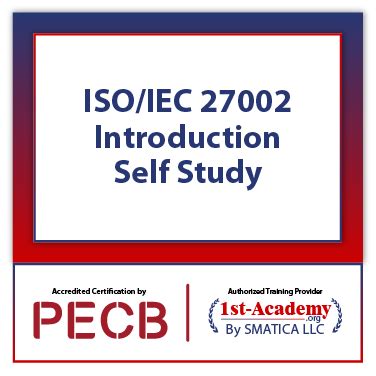 ISO IEC 27002 Introduction Self Study 04 PMI PDU Course 1st Academy Org