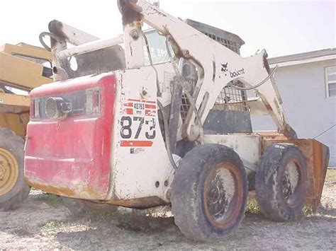 Bobcat 873F Skid Steer Loader Specs And Dimensions VeriTread