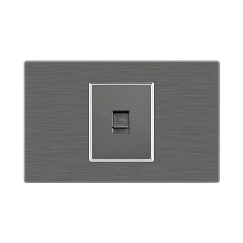 Telephone Socket Aluminum Silverblackgreygold Color Socket George Telephone Socket Aluminum Silverblackgreygold Color Socket George