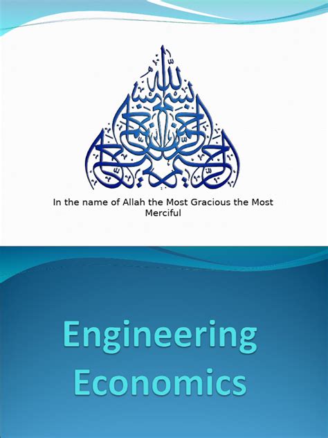 Engg Eco Lecture 1 Pdf Economics Economic Growth