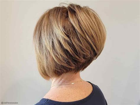 Short Stacked Layered Bob Hairstyles 2024 Tonye Sheelagh
