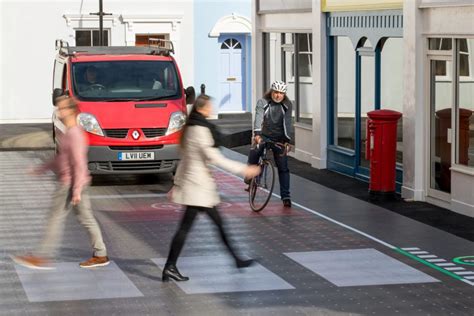 Interactive Crossings Dynamic Street Leds Respond To Traffic Demands Weburbanist