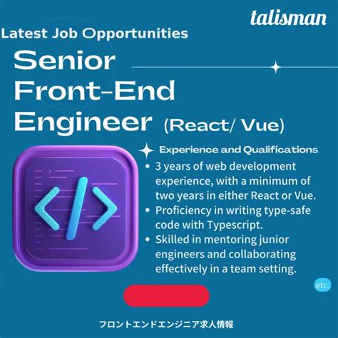 Video Talisman Corporation On Linkedin Japan Recruitment Vuejs
