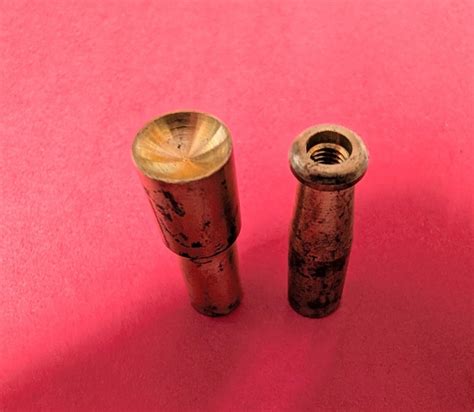 Brass Ramrod Tips Set Muzzleloader Rifle Pistol Shotgun Starter Or