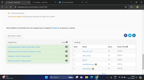 Madhav Kumar Jha On Linkedin Leetcode Coding Programming