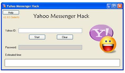 Hack Yahoo Messenger Mail Password