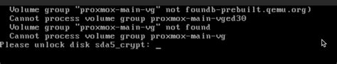 Proxmox Failover Cluster With Encrypted Root And Zfs Encrypted Storage