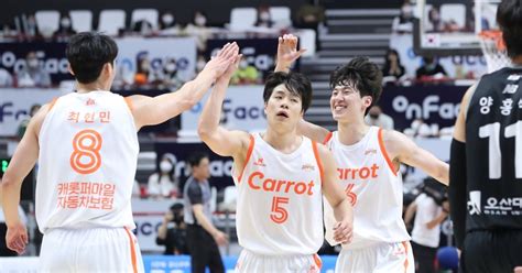 프로농구 우승 후보 Kt 캐롯에 69 75로 져…3연패로 최하위