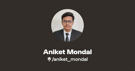 Aniket Mondal Linktree