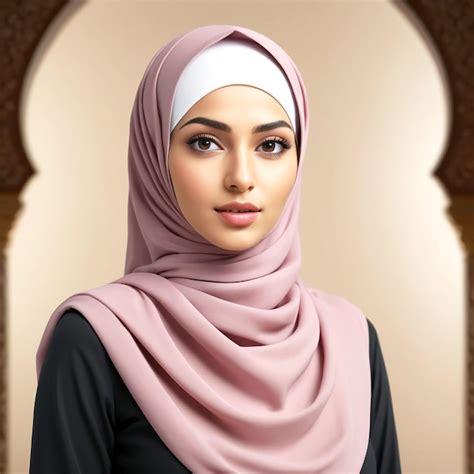 Premium Photo Beautiful Muslim Woman Wearing Hijab