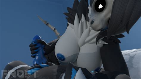 Rule 34 16 9 2024 3d Artwork Anthro Big Breasts Blender Software Blender Cycles Blue Penis