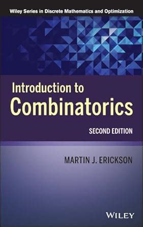 Introduction To Combinatorics Wiley Series In Discrete Mathematics And