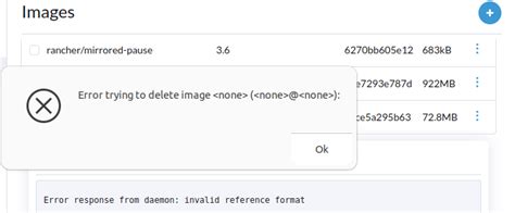 Cant Scan Or Delete Anonymous Images · Issue 2626 · Rancher Sandbox