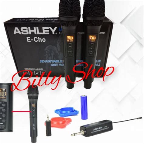 Jual Terlaris Mic Wireless Ashley Echo Dan Wr200 Professional E Cho
