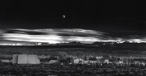 Art Of The Day Ansel Adams Moonrise Hernandez New Mexico