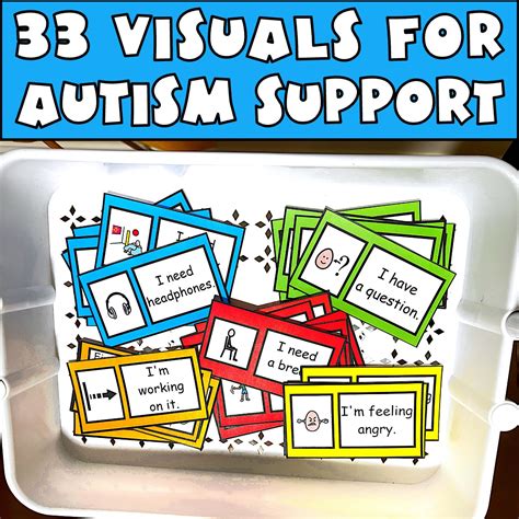 Visual Cue Cards Autism Behavior Control Caroline Koehler At Celavora