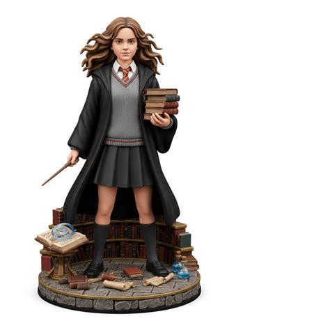 🪄 Action Figure Hermione Harry Potter・ Stl File For 3d Printing・cults