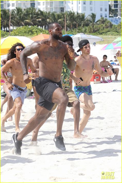 Lebron James Shirtless Nike Commercial Shoot Photo Lebron James Shirtless Photos