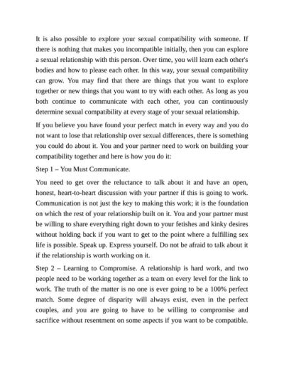 Determine If You Are Sexu