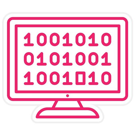 Premium Vector Hack Code Icon Style