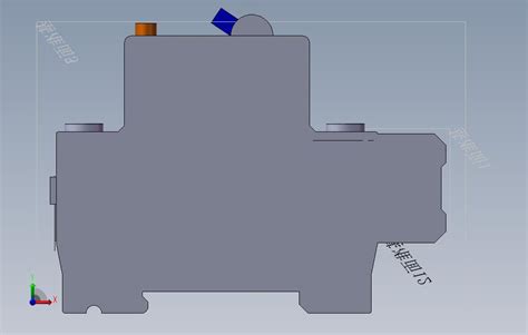 空气开关3d模型 Solidworks 2012 模型图纸免费下载 懒石网