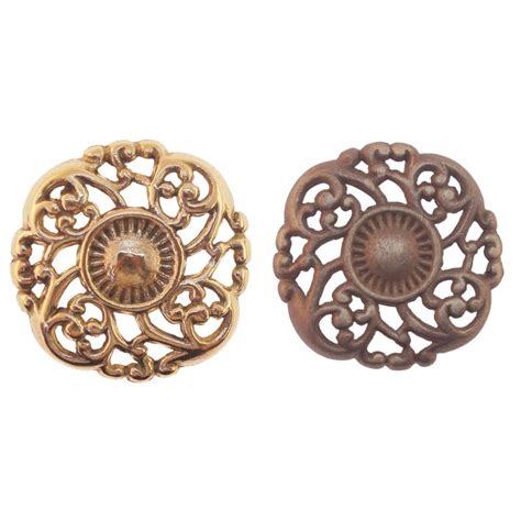 Antique Brass Knobs Etsy