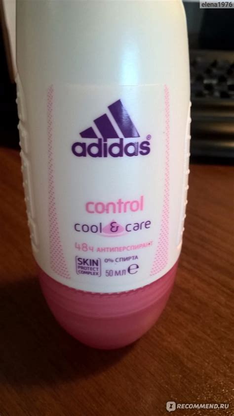 Роликовый дезодорант-антиперспирант Adidas "Cool & Care" 6 in 1" - «От ...