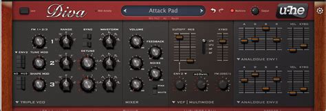 Understanding Divas Different Oscillators Filters And Envelopes Attack Magazine