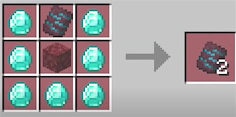 Кузнечный шаблон Майнкрафт как использовать и где найти