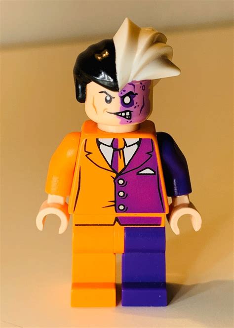 Lego Two Face Minifigure 20 Or Best Offer Lego Mini Figures Two Faces