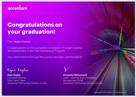 Megha Chauhan On Linkedin Accenture Accentureindia Techexpressway Streamtraining