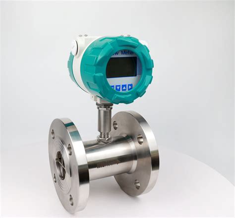 Tri Clamp Turbine Flow Meter Turbine Food Type Flow Meter Flange Type Turbine Flow Meter China