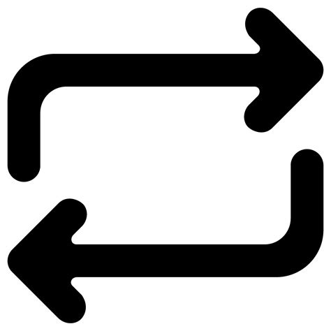 Continuous Arrow Vector Icon 26323161 Vector Art At Vecteezy