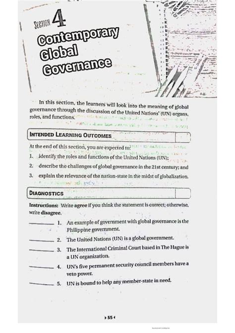 Global Governance Education Studocu