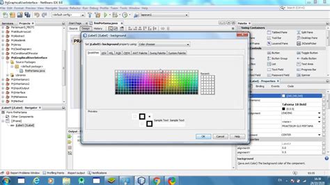 Pemrograman Java 14 Pengenalan Gui Java Youtube