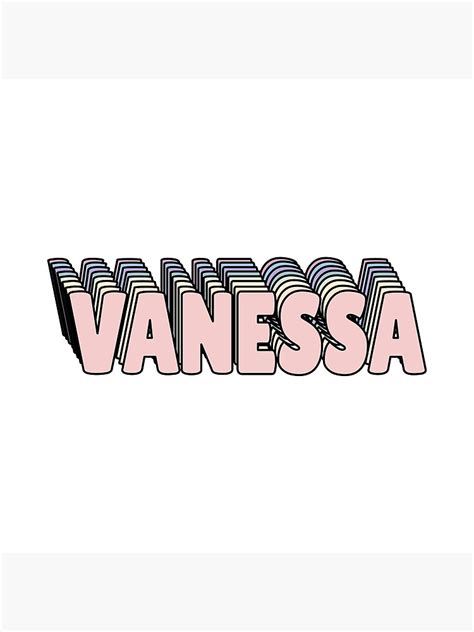 Vanessa Name Design