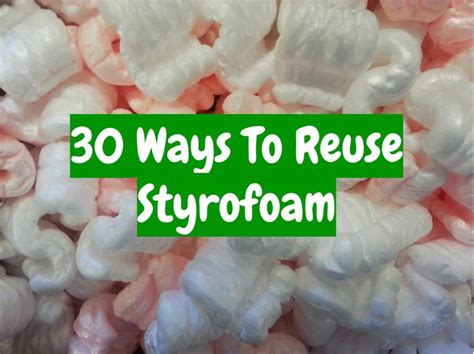 30 Creative Ways To Reuse Styrofoam With How To Details