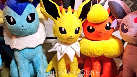 Meet All Life Size Plushies Of Eevee And Its Evolutions Nintendosoup Atelier Yuwaciaojp