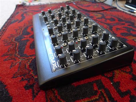 MATRIXSYNTH MFB Kraftzwerg 3 OSC Analog Desktop Synth With Extra Eurorack Plate