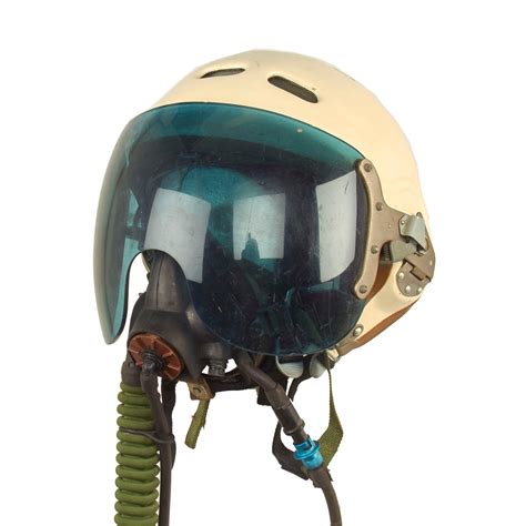 Original Soviet Cold War Era Zsh 3 Flight Helmet Set With Inner Leathe