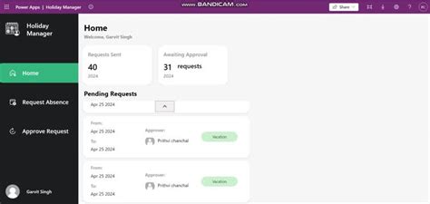 Garvit Singh Kachhwah On Linkedin I Would Like To Inform You About My Holiday Management App