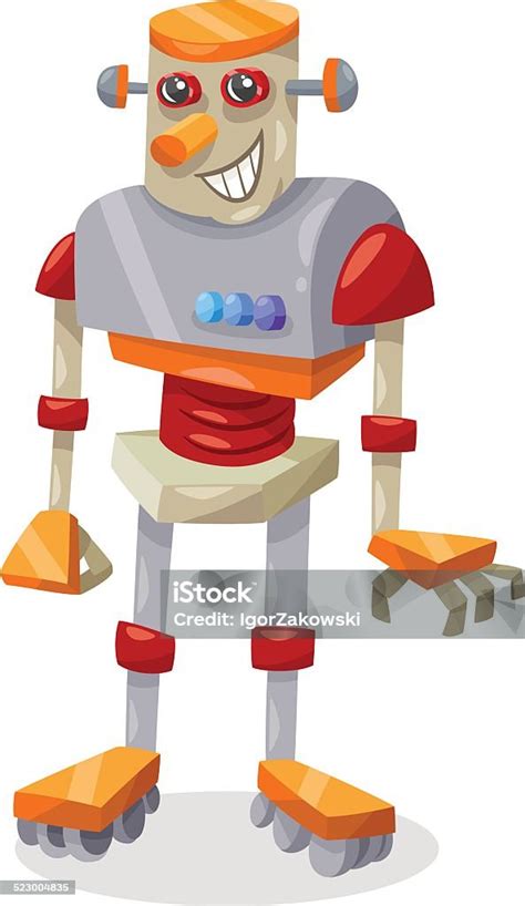 Ilustrasi Kartun Robot Fantasi Ilustrasi Stok Unduh Gambar Sekarang